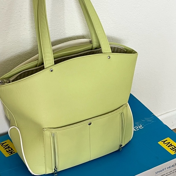 Court Couture | Bags | Court Couture Tennis Bag Green With Grey And ...